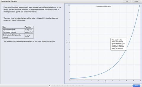 Exponential Growth | Concord Consortium